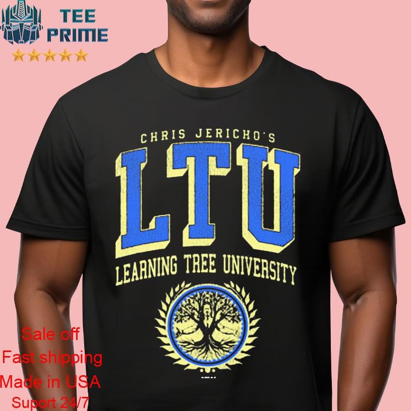 Chris Jericho Learning Tree University Logo Shirt, hoodie, longsleeve ...