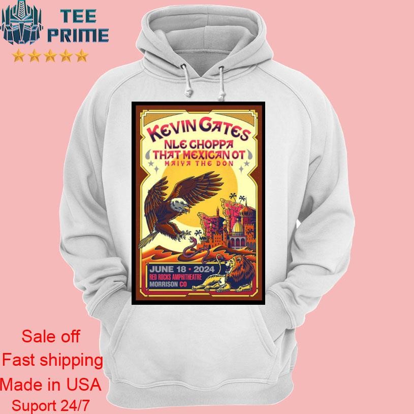 Kevin Gates June 18 2024 Red Rocks Amphitheatre Morrison CO Poster ...