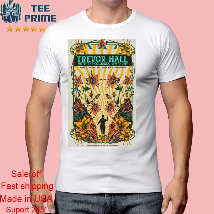 Official Trevor Hall Red Rocks Amphitheatre, Morrison, CO June 9, 2024 ...