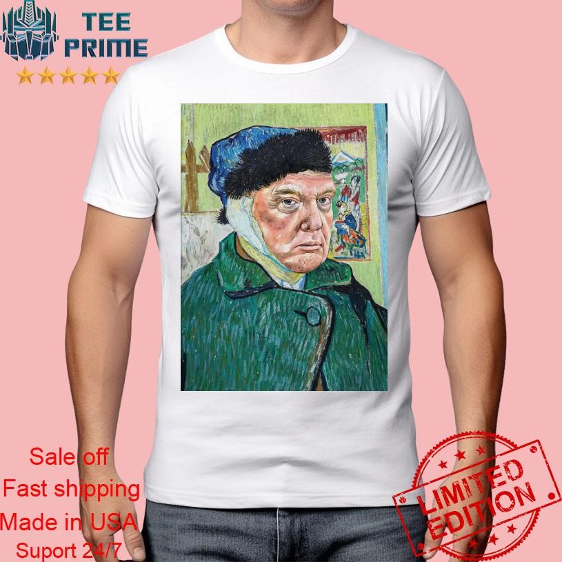 Official Trump Van Gogh Poster Shirt, hoodie, longsleeve, sweatshirt, v ...