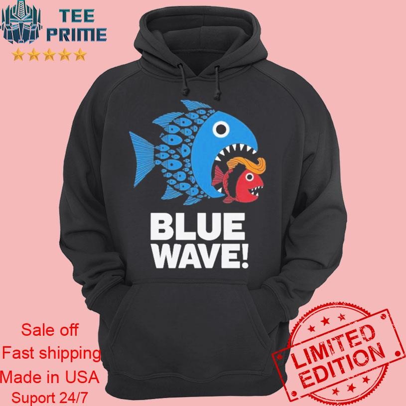 Original Kamala Harris Blue Wave Fish 2024 Unisex T-Shirt, hoodie ...