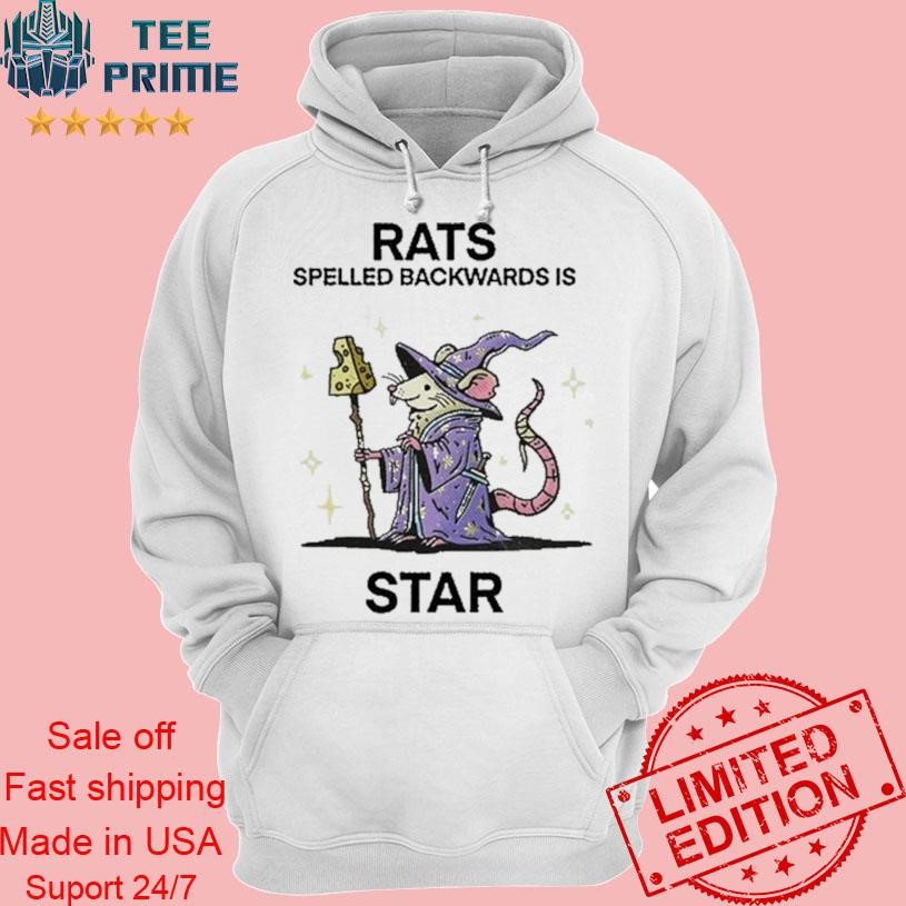 Original Rats Spelled Backwards Is Star Tee Shirt, hoodie, longsleeve ...