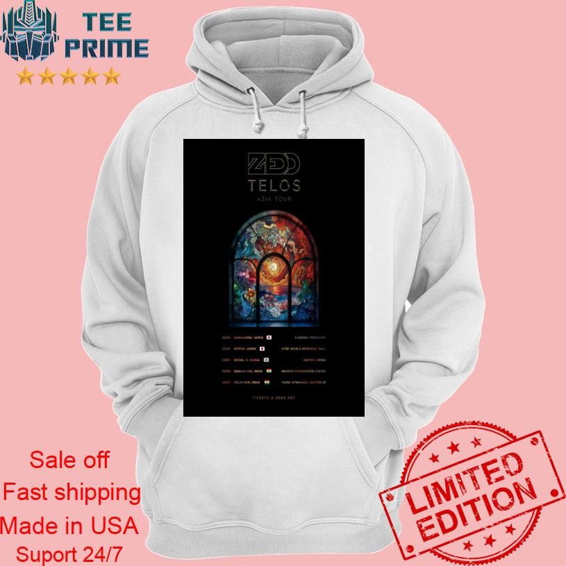 Original Zedd Telos Asia Tour 2025 Poster T Shirt, hoodie, longsleeve ...