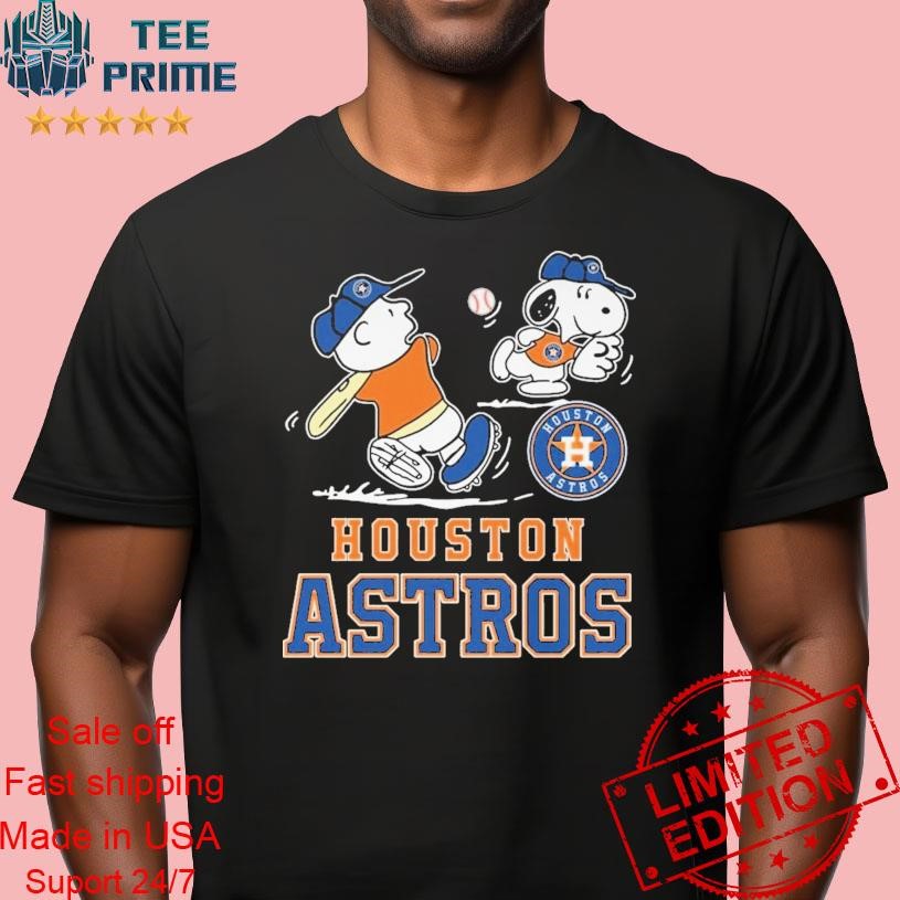 Official Houston Astros x Peanuts Snoopy and Friends 2025 T Shirt ...