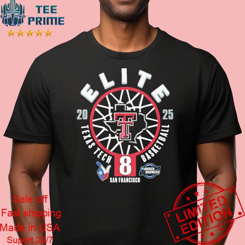 Original 2025 Texas Tech Elite 8 T Shirt, hoodie, longsleeve ...