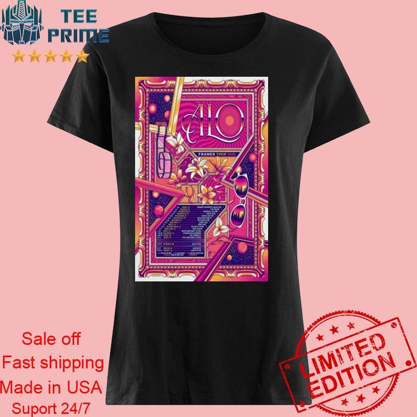 Original ALO Band Poster Frames Tour 2025 T Shirt, hoodie, longsleeve ...
