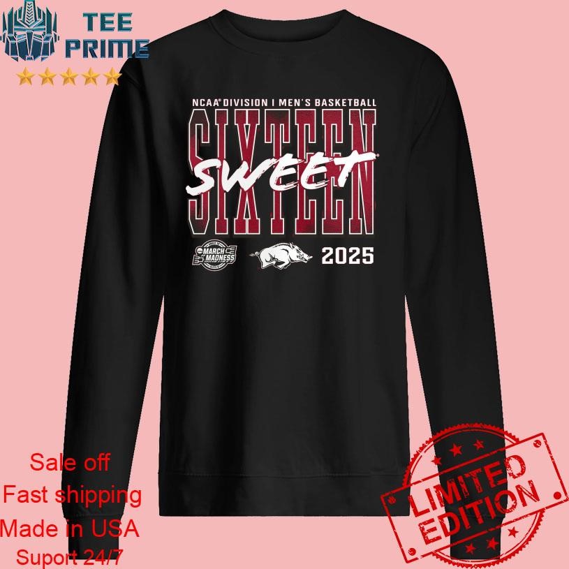 Original Arkansas Razorbacks 2025 NCAA Men's Basketball Tournament ...