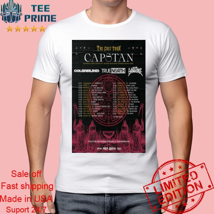 Original Capstan Poster The Cult Tour 2025 T Shirt, hoodie, longsleeve ...