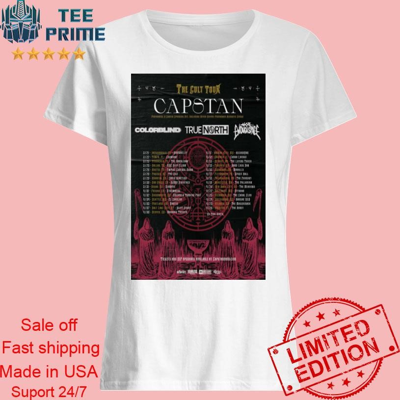 Original Capstan Poster The Cult Tour 2025 T Shirt, hoodie, longsleeve ...