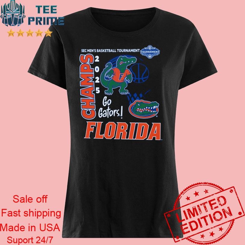 Original Florida Gator Sec Men's Basketball Tournament Champs Go Gators ...