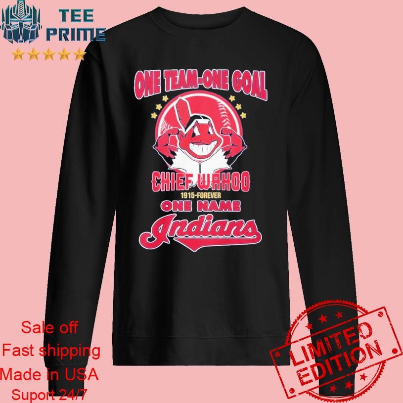 Original One Team-One Goal Chief Wahoo 1915-Forever One Name Cleveland ...