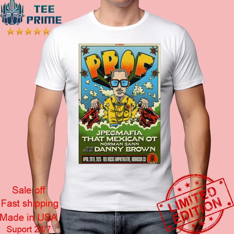 Original Prof Red Rocks Amphitheatre Morrison, CO April 26, 2025 Poster ...