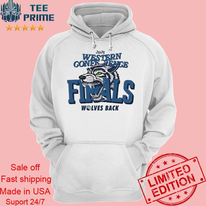Original 2025 Western Conference Finals Wolves Back T Shirt, hoodie ...