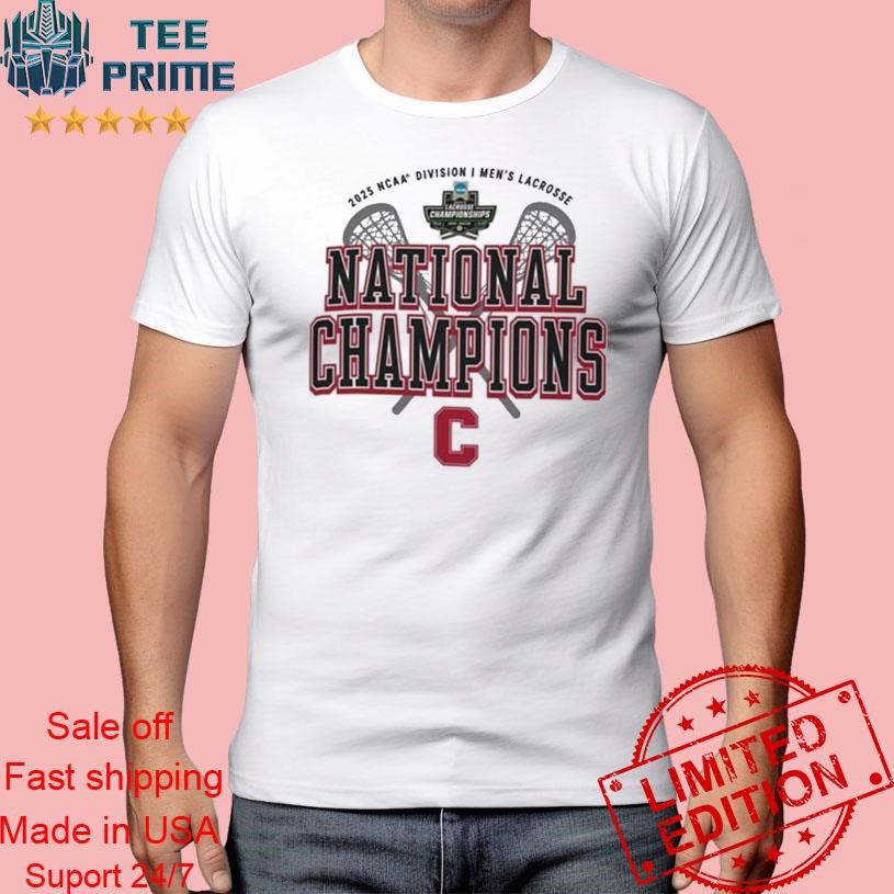 Original Cornell Big Red 2025 Ncaa Division I Men's Lacrosse National Champions Logo T Shirt ...