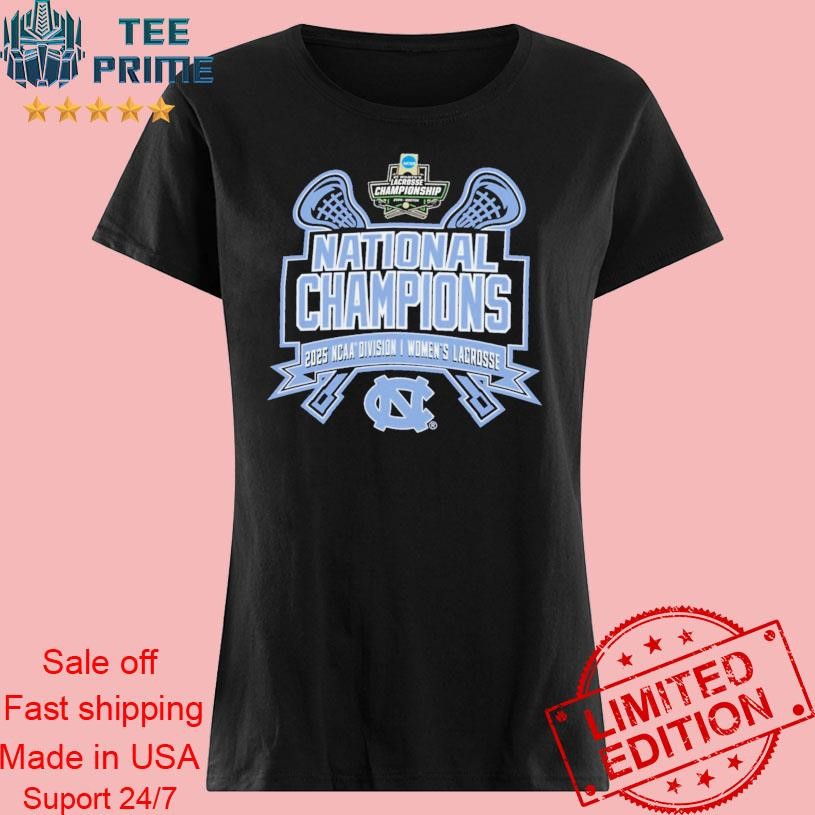 Original North Carolina Tar Heels 2025 NCAA Women's Lacrosse National ...