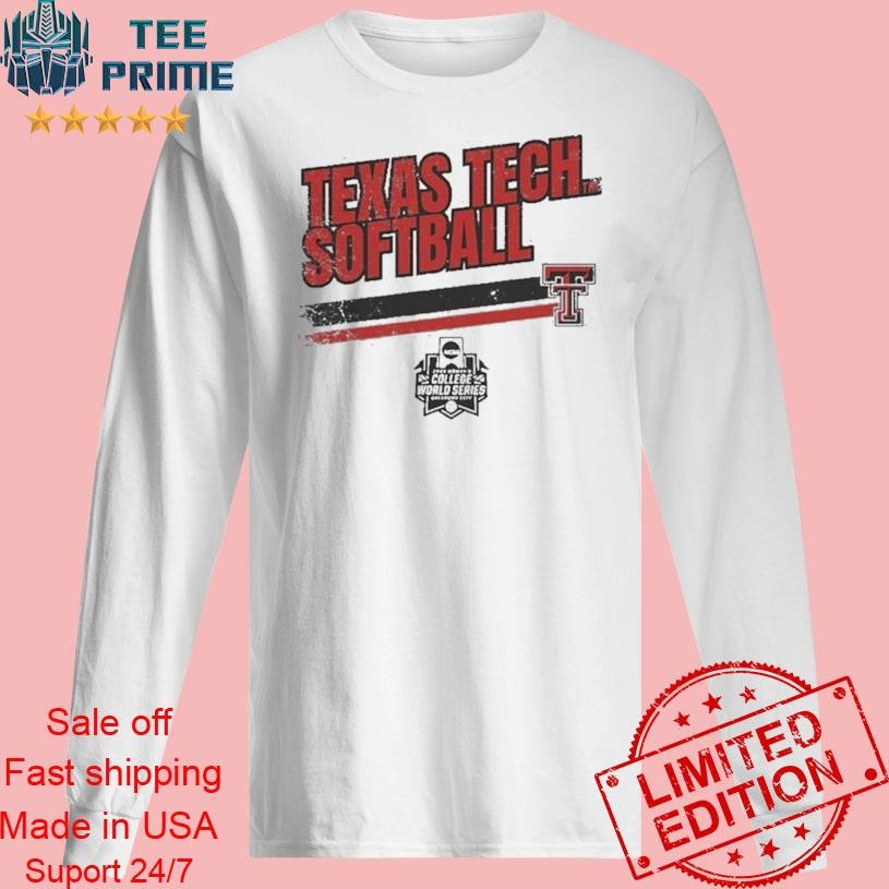 Original Texas Tech Softball Women's College World Series Stripe T ...