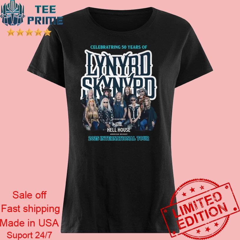 Original Celebrating 50 Years Of Lynyrd Skynyrd 2025 International Tour ...