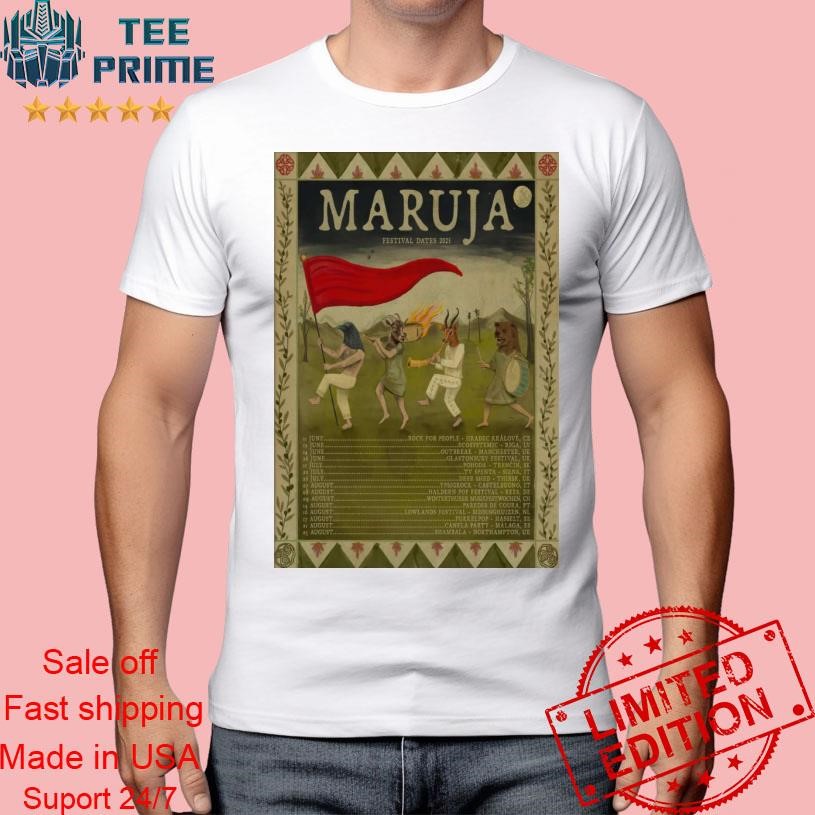 Original Maruja Festival Dates 2025 Shows Poster T Shirt, hoodie ...