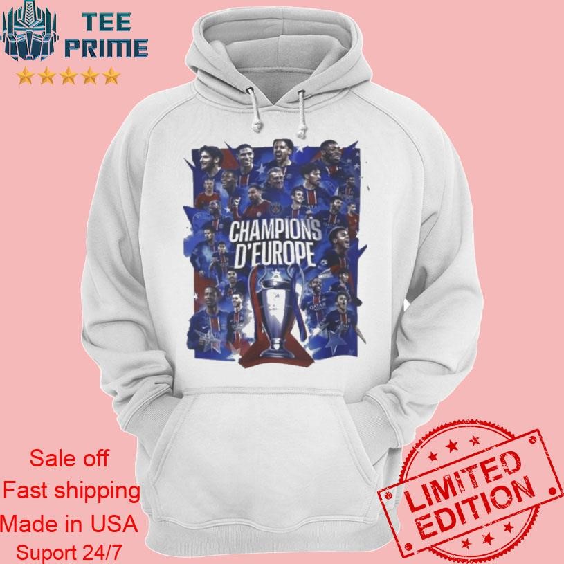Original PSG UCL Champions 2025 T Shirt, hoodie, sweatshirt, longsleeve ...