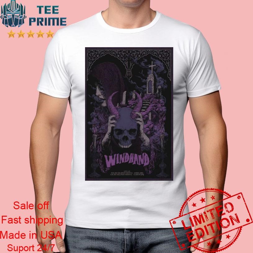Original Windhand 6-20-2025 Graspop Festival in Dessel BE Poster T ...