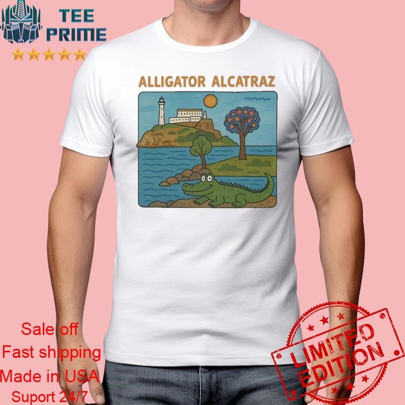 Official Alligator Alcatraz Vintage Swamp Humor T Shirt, hoodie ...