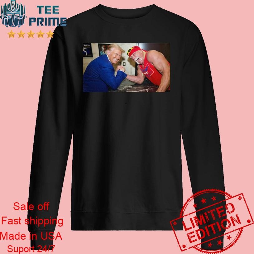 Official Hulk Hogan And Trump Vintage Rip T Shirt, hoodie, longsleeve ...