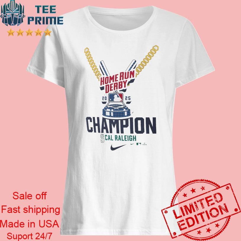 Original Cal Raleigh Seattle Mariners Nike 2025 Home Run Derby Champion ...