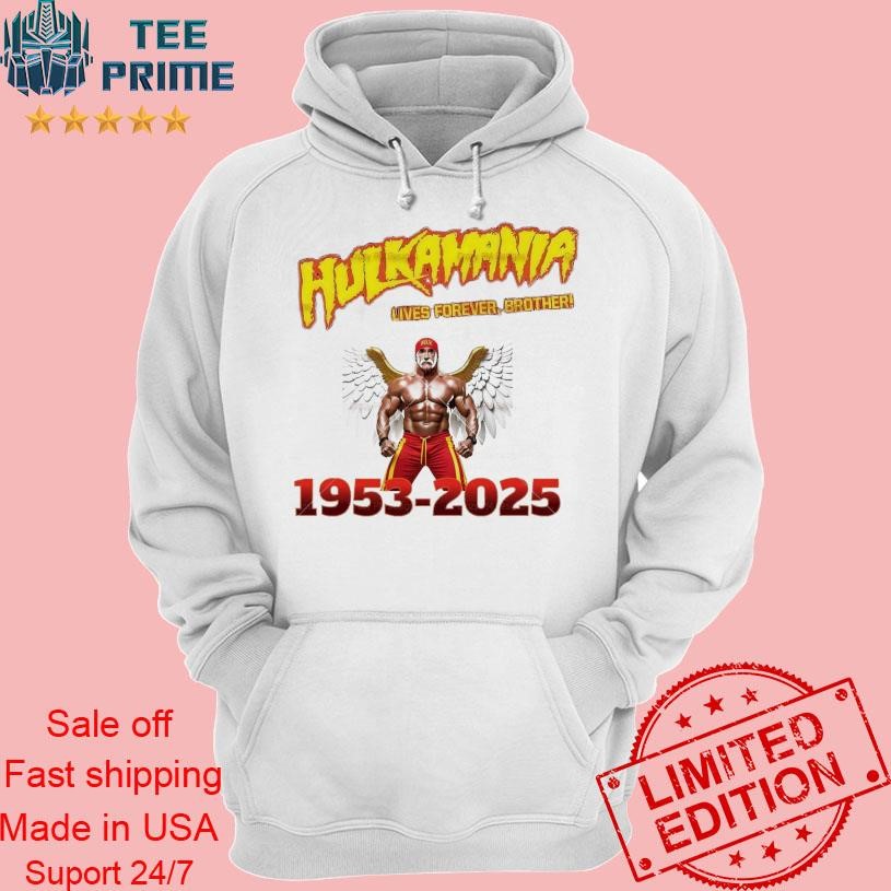 Original RIP Hulk Hogan Hulkamania Lives Forever Brother 1953-2025 T ...
