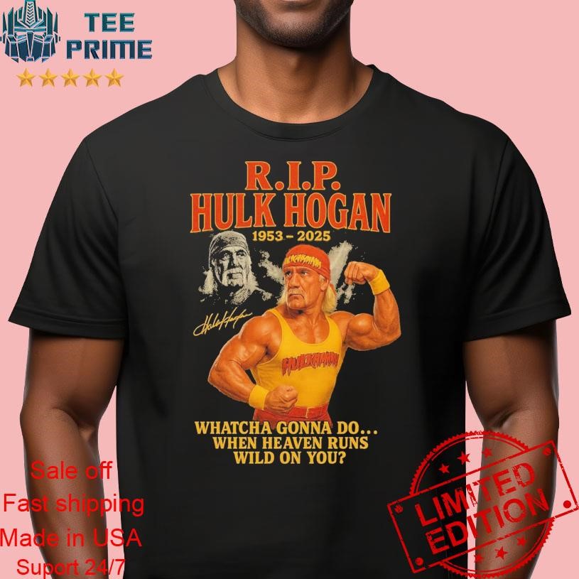 Original RIP Hulk Hogan Vintage 2025 Signature T Shirt, hoodie ...