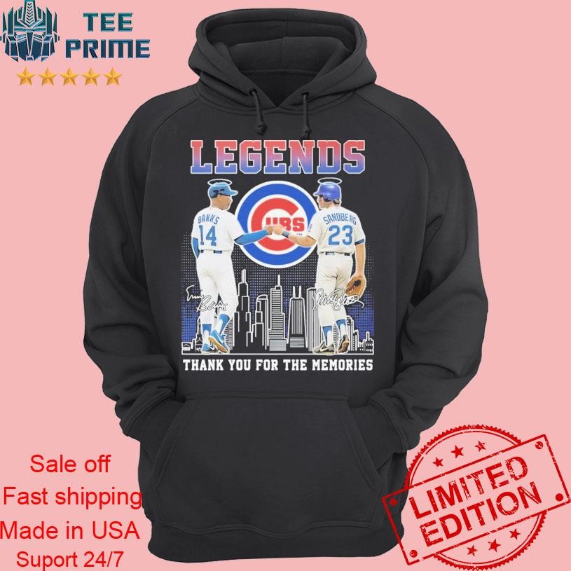 Official Legends Chicago Cubs Banks x Sandberg Thank You For The ...