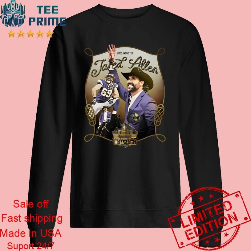 Original Jared Allen Hall Of Fame 2025 Inductee T Shirt, hoodie ...