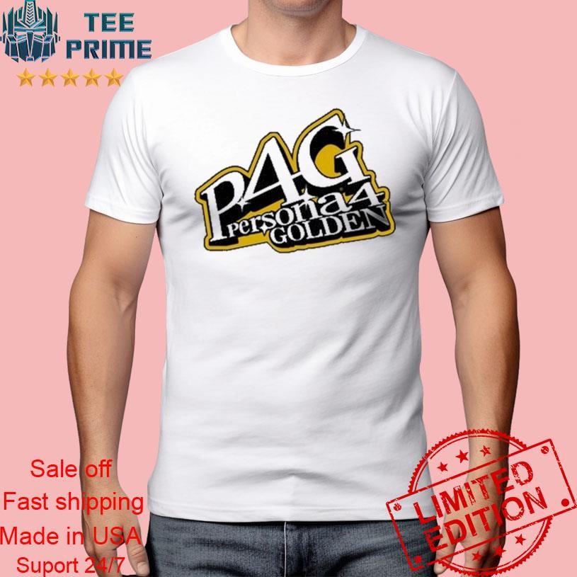 Original Persona 4 Golden Logo Atlus T Shirt, hoodie, longsleeve ...