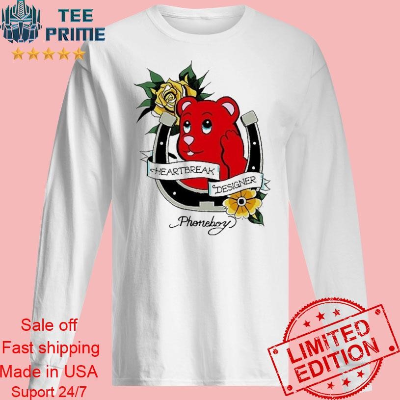 Original Phoneboy Heartbreak Hardy 2025 Tour Bear Horseshoe T Shirt ...