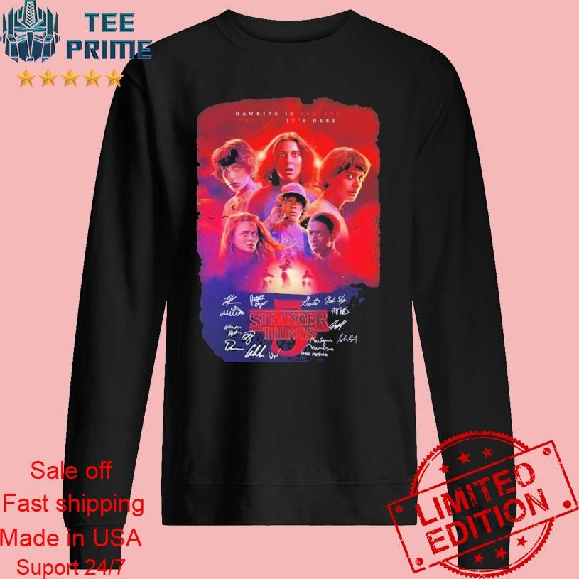 Original Stranger Things Hawkins Is Falling The End It's Here ...
