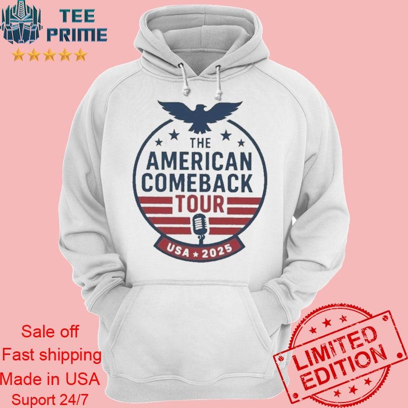 Original Charlie Kirk The American Comeback Tour 2025 T Shirt, hoodie, sweatshirt, longsleeve ...