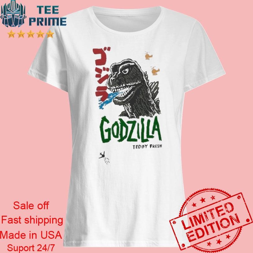 Original Godzilla Rampage Teddy Fresh T Shirt, hoodie, longsleeve ...