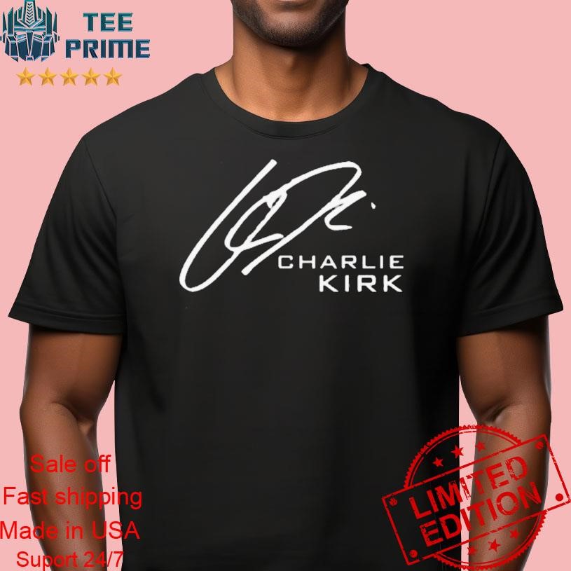 Original Signature Charlie Kirk Rip T Shirt, hoodie, longsleeve ...