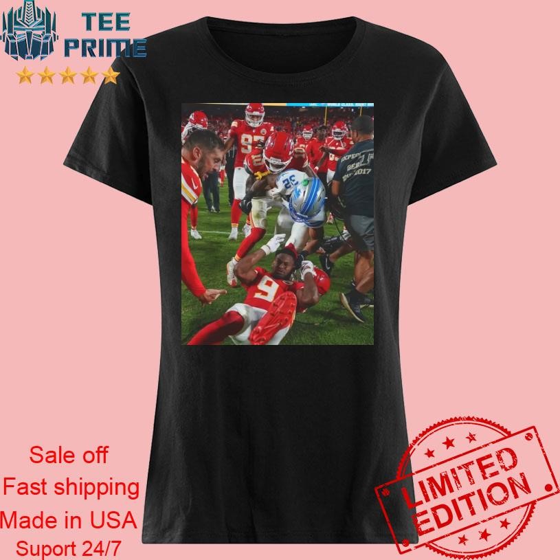 Original Brian Branch Slaps JuJu Smith Schuster Chiefs And Lions Sunday ...