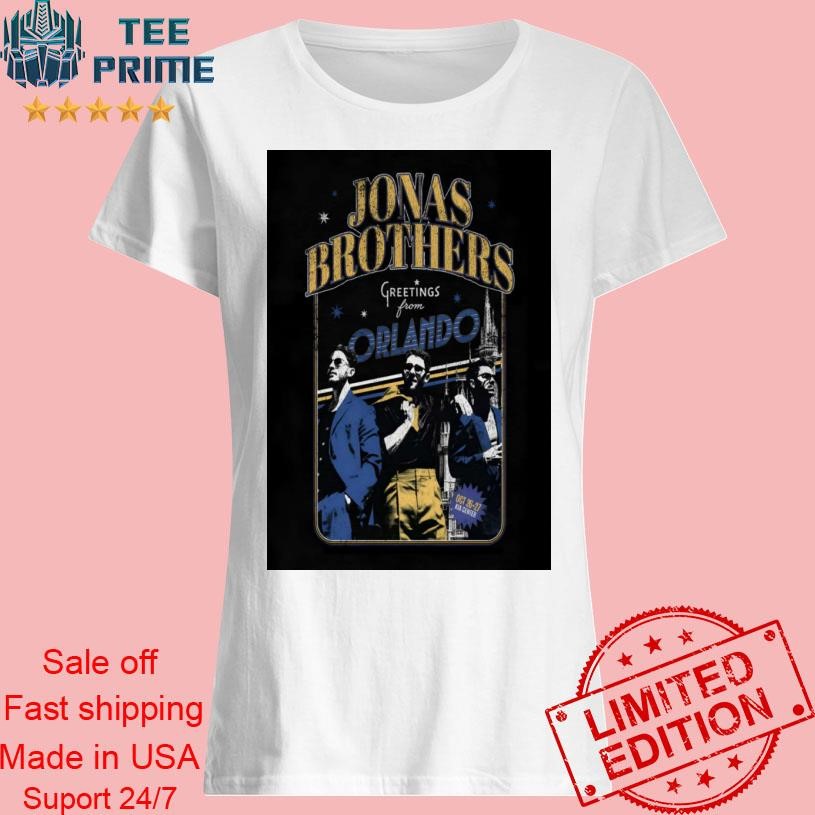 Original Jonas Brothers 10 26-10 27 2025 Orlando FL Poster T Shirt ...