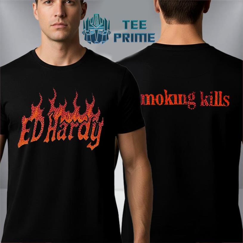 Original MGK x Ed Hardy Flames Shadow Rhinestone Complexcon 2025 Two ...