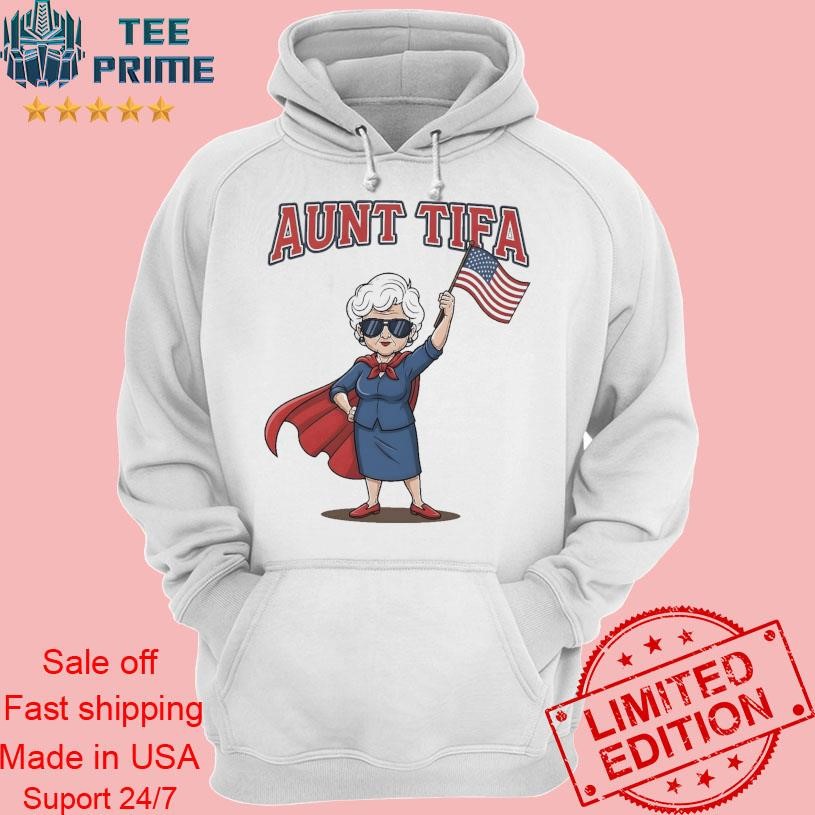 Original Michael Chudzik Aunt Tifa 2025 Flag T Shirt, hoodie ...