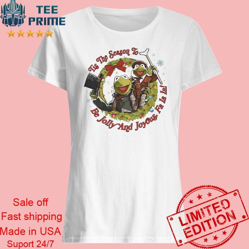 Original Muppet Christmas Carol Kermit The Frog And Tiny Tim Tis The ...
