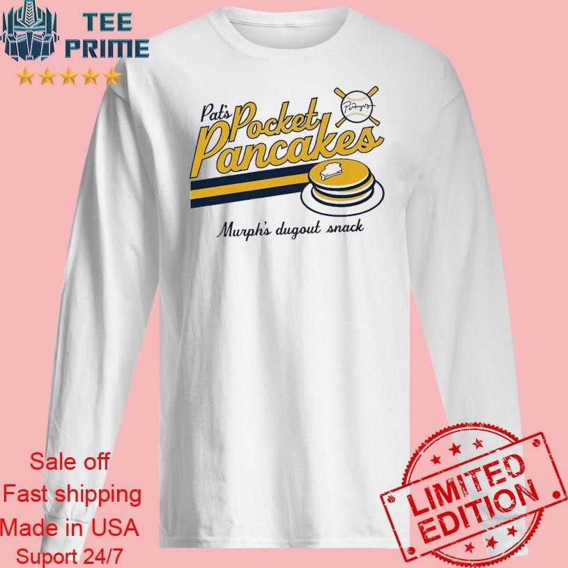 Original Pat's Pocket Pancakes Murph Dugout Stack Milwaukee Brewers T ...