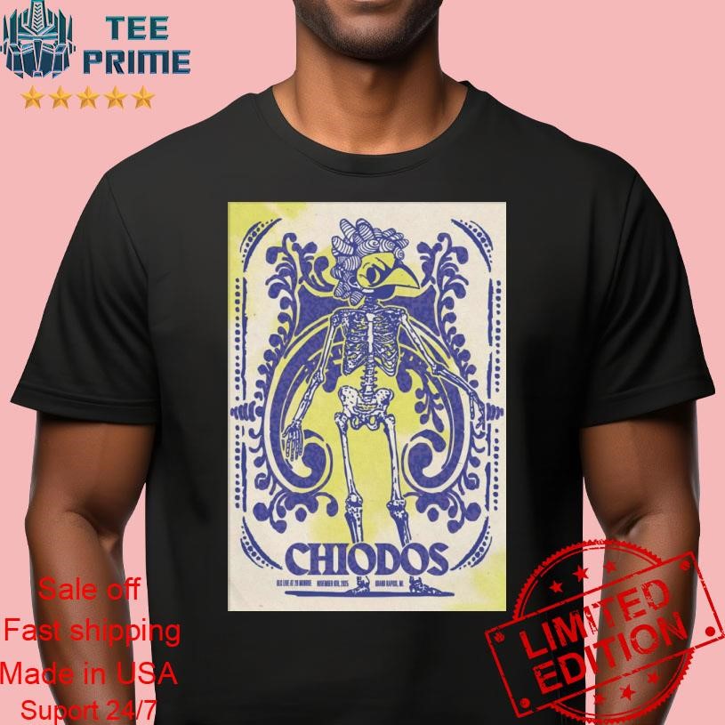 Original Chiodos Grand Rapids MI 11 6 2025 Poster T Shirt, hoodie ...