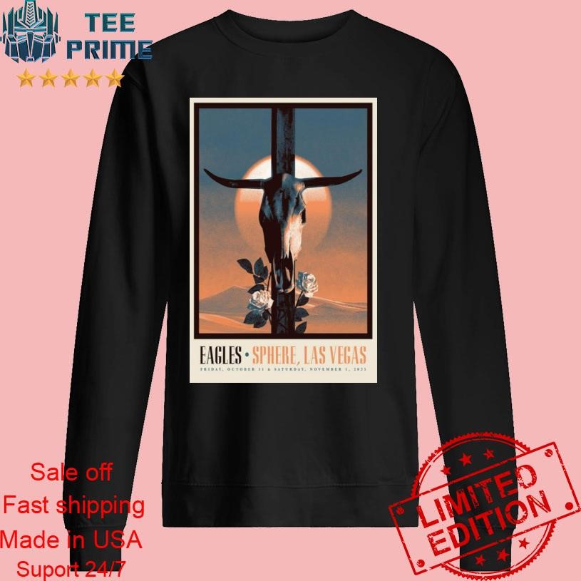 Original Eagles Live At Spheres Las Vegas Concert Poster On October 31 ...