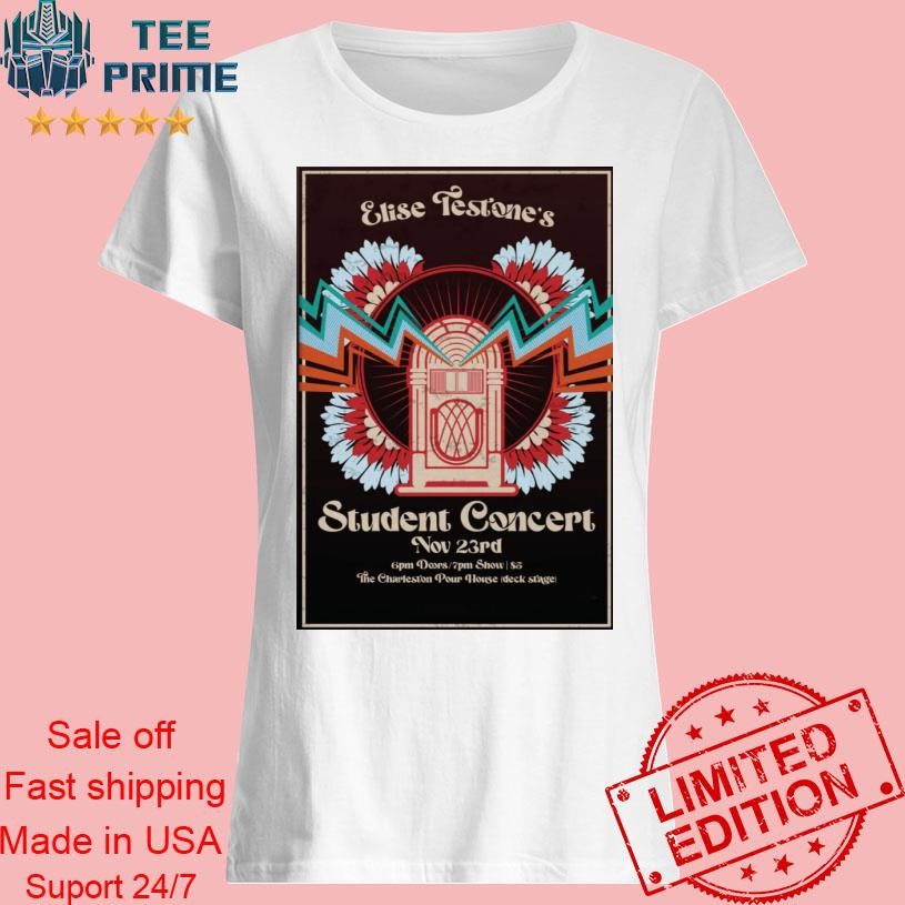Original Elise Testone In Charleston NC On Nov 23 2025 Poster shirt ...