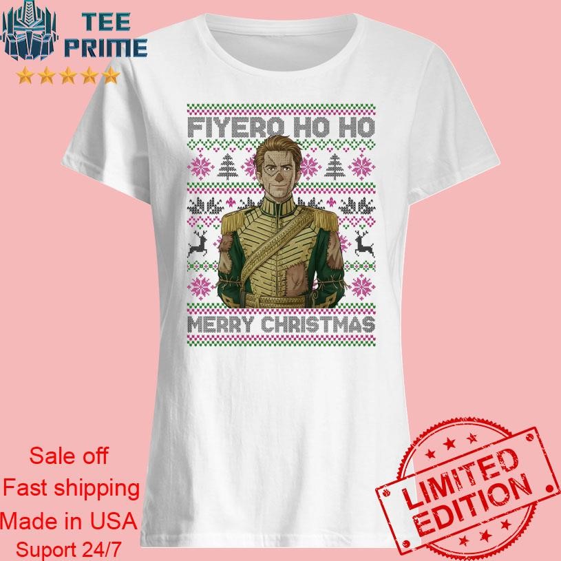 Original Fiyero Ho Ho Prince Fiyero Wicked Christmas 2025 shirt, hoodie ...