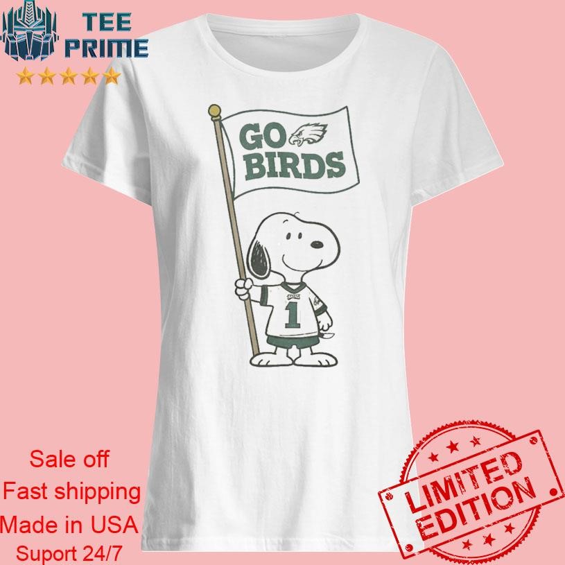 Original Philadelphia Eagles Snoopy Go Birds NFL Game Day 2025 T Shirt ...