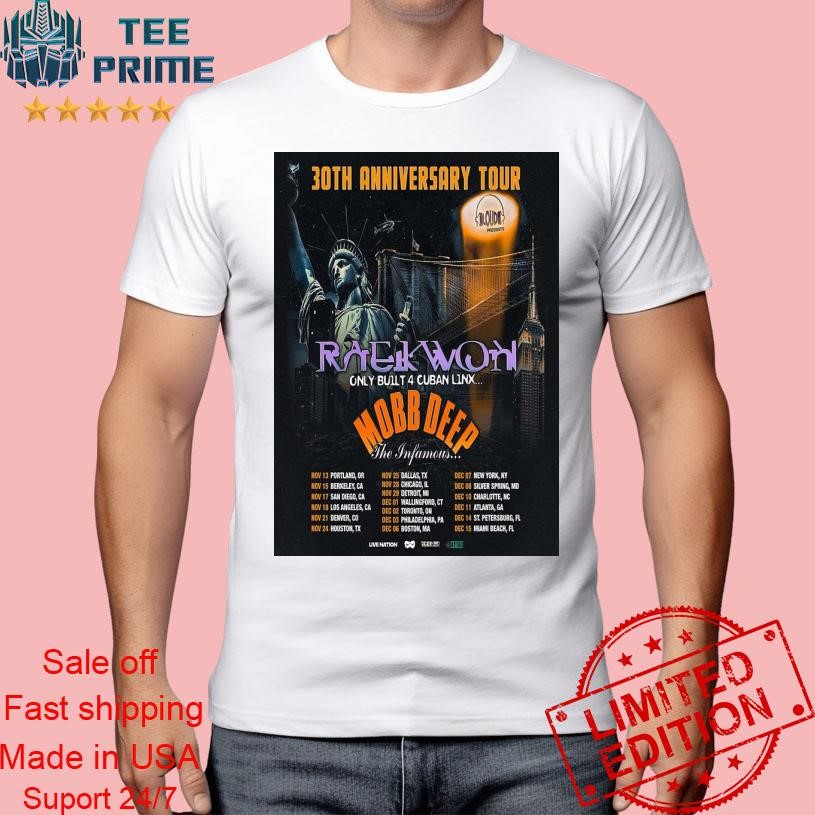 Original Mobb Deep The Infamous 30th Anniversary Tour 2025 North ...