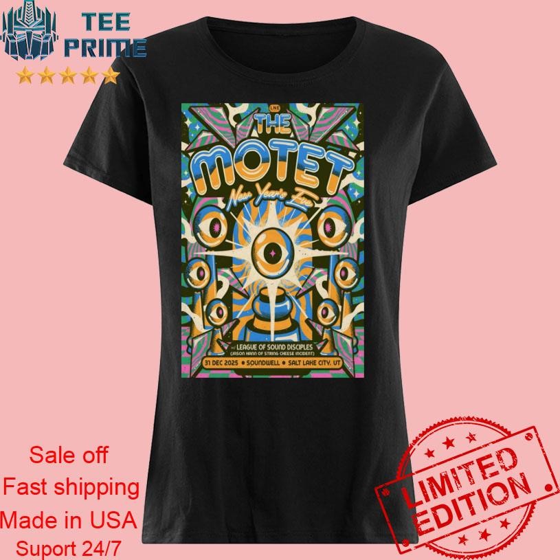 Original The Motet Dec 31 2025 Soundwell In Salt Lake City UT Poster ...